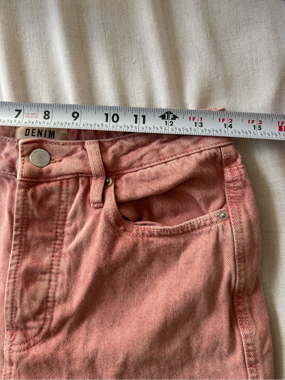Sezane | Jeans | Szane Le Crop Bois De Rose High Rise Straight Jeans ...
